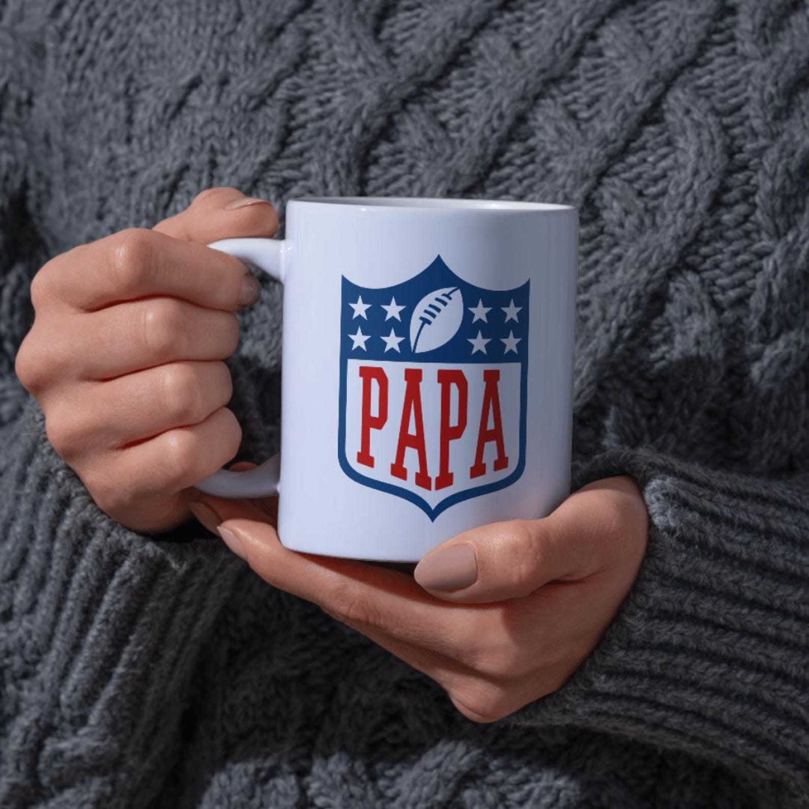 PAPA Football Image | 2 Downloads | SVG & PNG - Etsy