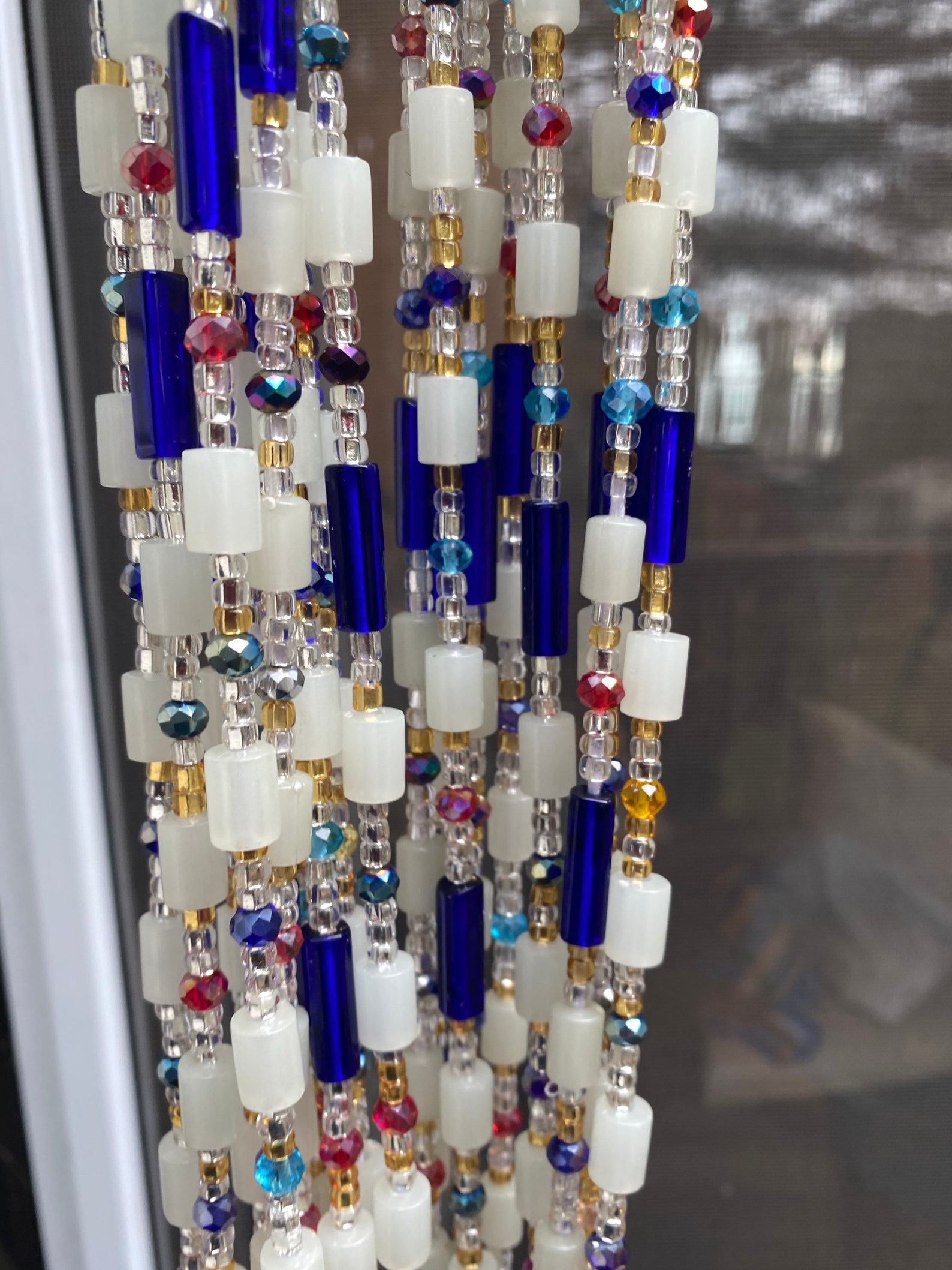 Handmade Ghana Waist Beads: Sparkly Belly Chain, Body Jewelry - Etsy