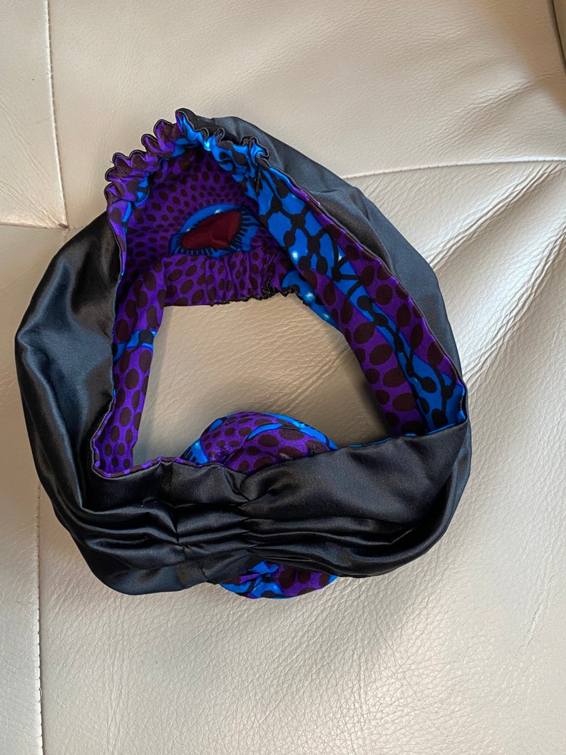 Pre-tied Ankara Head Wrap: Satin-lined Hair Accessory - Etsy
