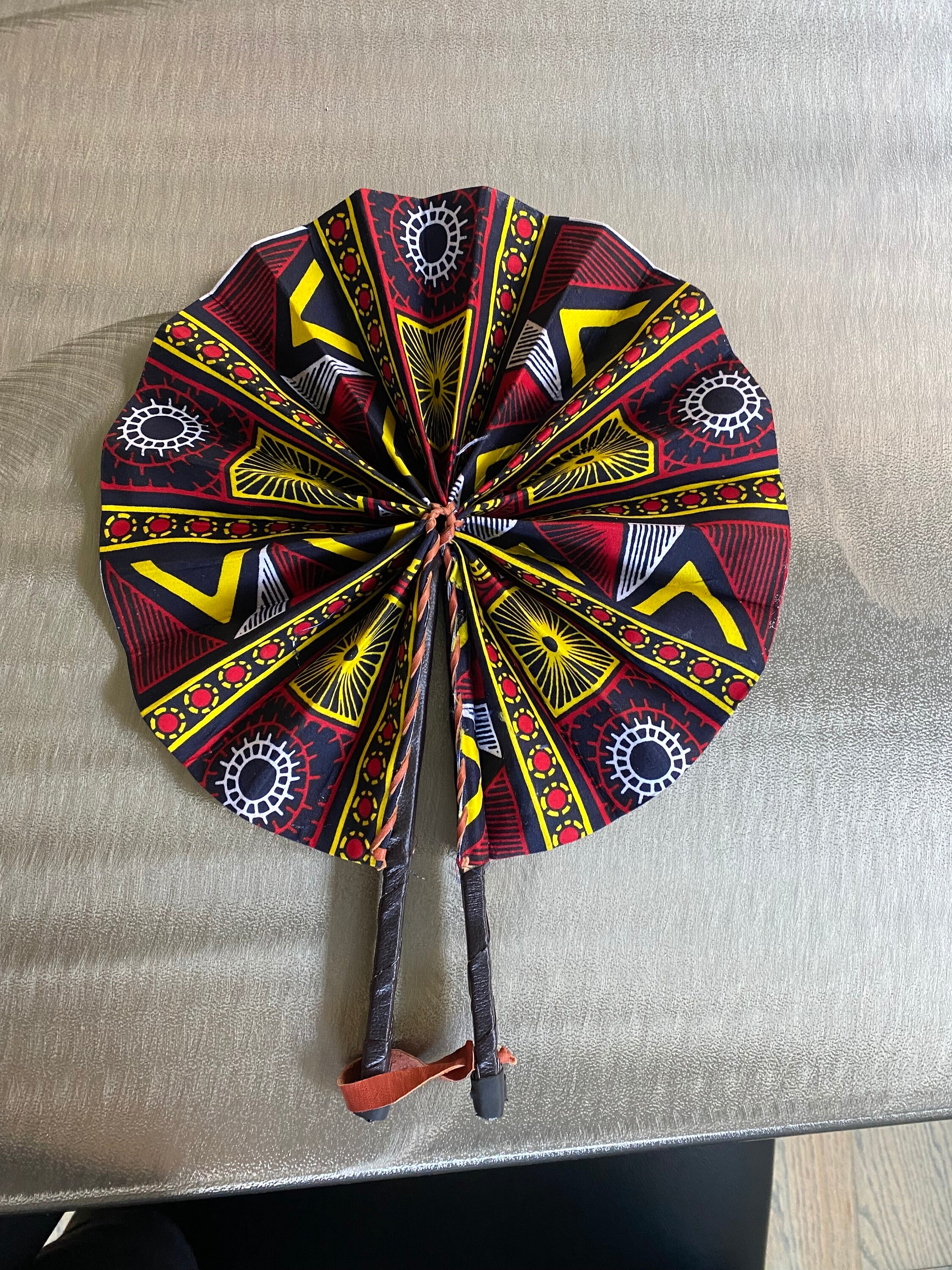 Hand Fans, Ankara Fan, Diva Fan, Christmas Gift, Handmade Fan ...