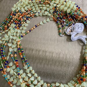 Authentic African Waist Beads: Handmade Ghana Body Jewelry - Etsy