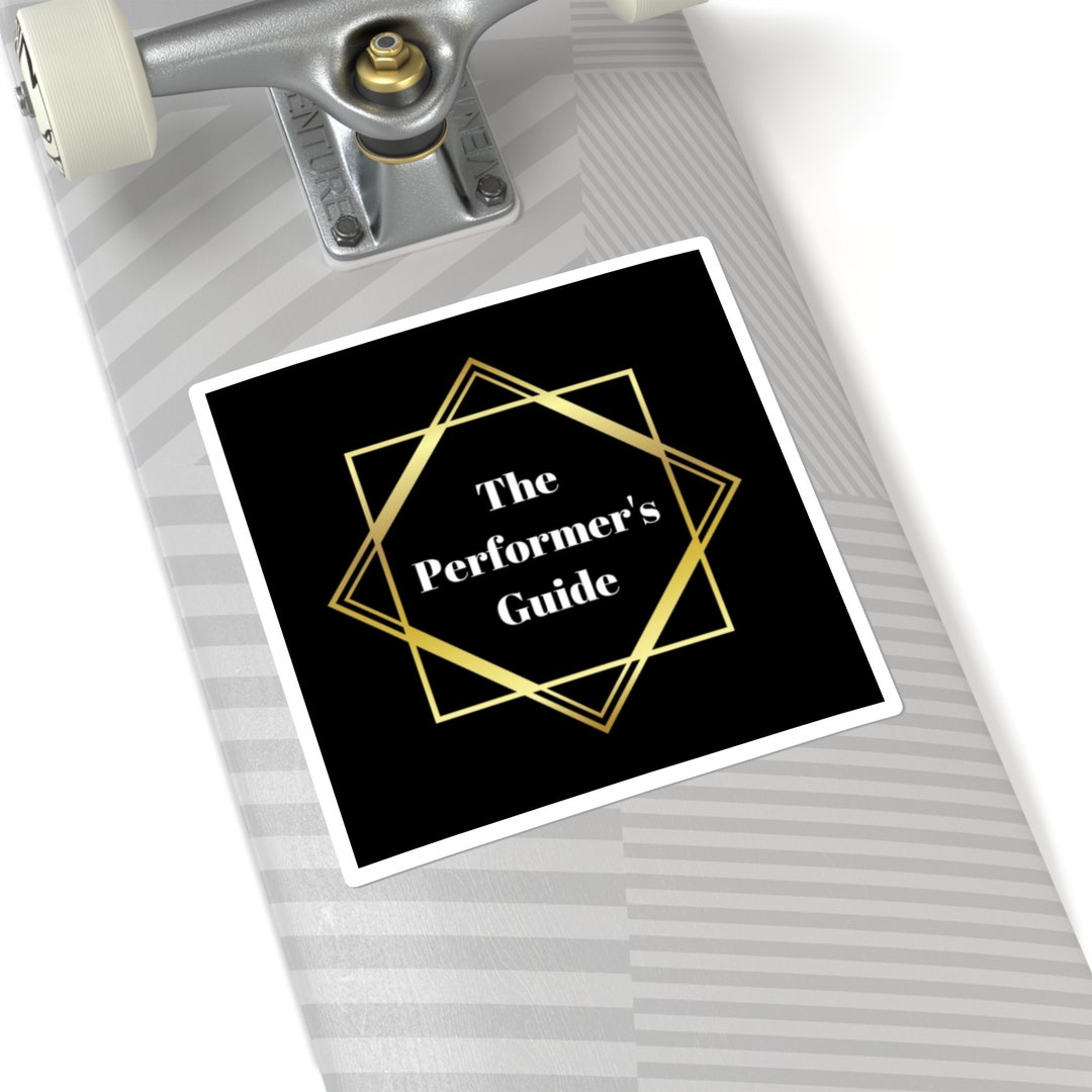 The Performer's Guide Sticker - Etsy