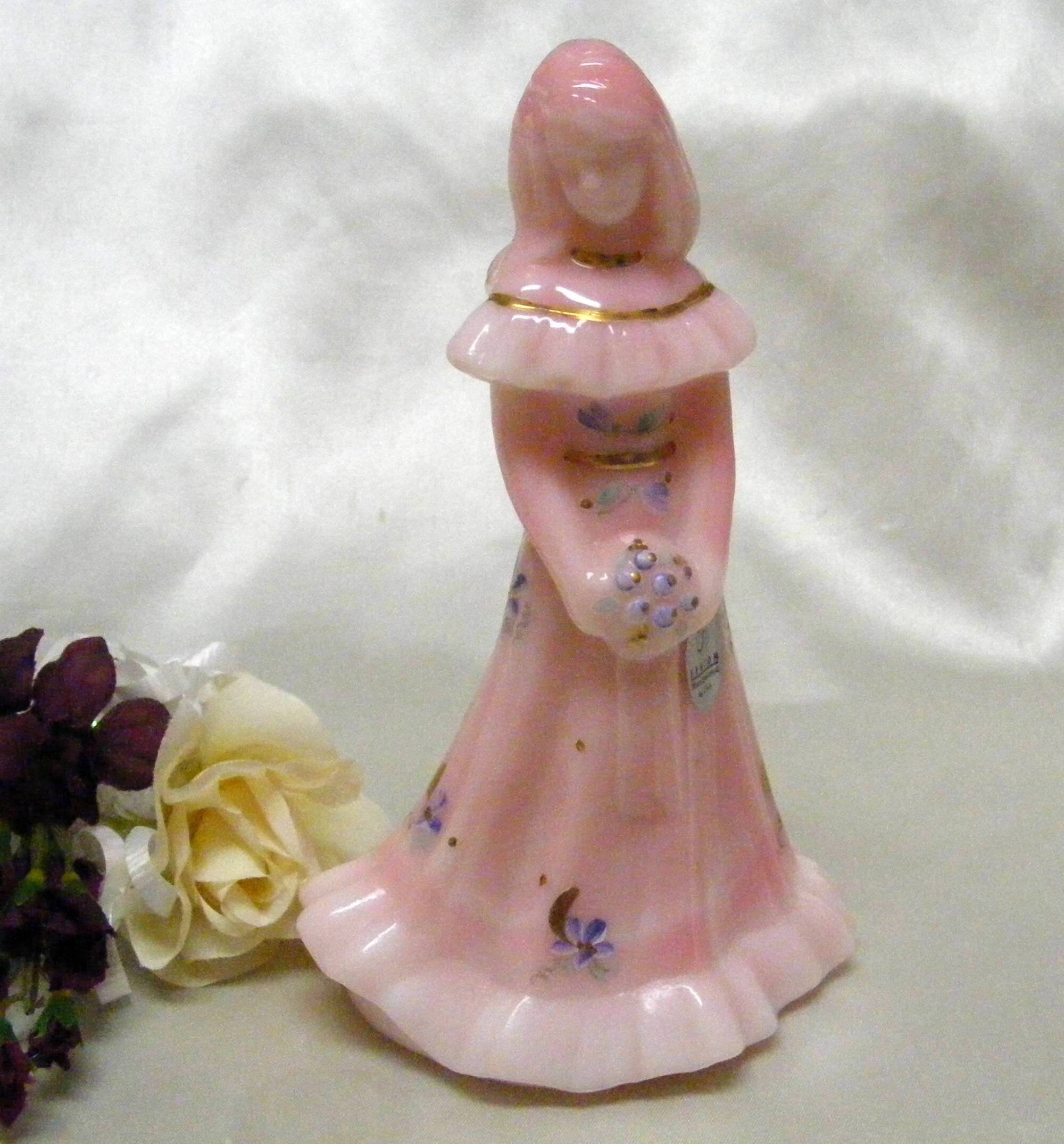 3520 Fenton Violets on Rosalene Bridesmaid Figurine | Etsy 3520 Fenton Violets on Rosalene Bridesmaid Figurine | Etsy