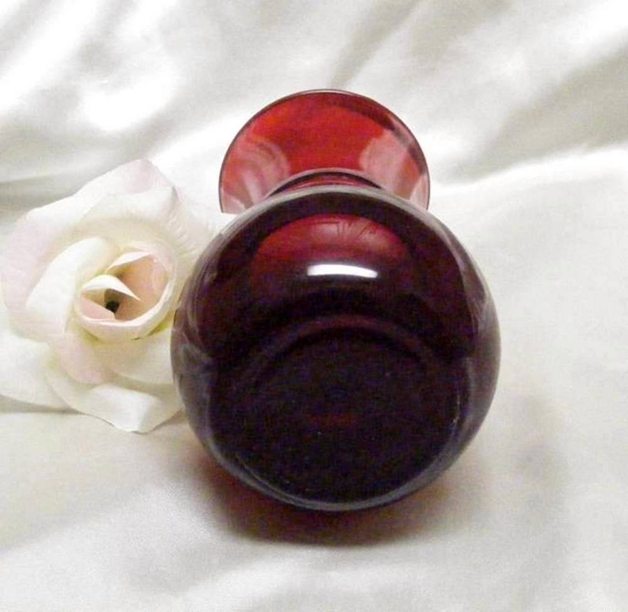 2156 Antique Anchor Hocking Royal Ruby Harding Vase - Etsy