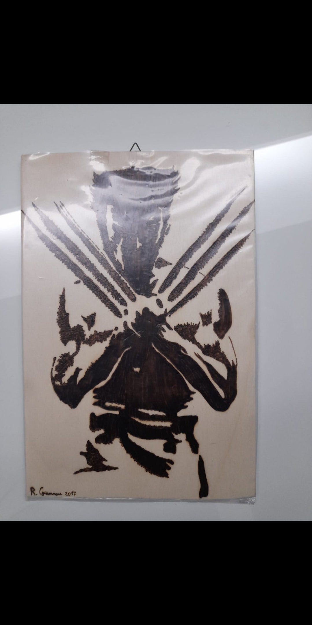 Marvel X-men: Wolverine Painting Pyrography - Etsy