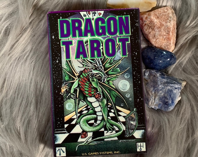 Dragon Tarot Card Deck and Physical Guide Booklet by Peter Pracownik ...