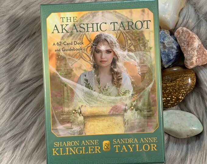 The Akashic Tarot Deck With Guidebook by Sharon Anne Klinger and Sandra ...