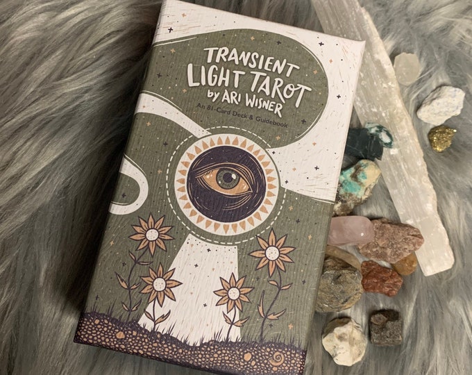 Transient Light Tarot Card Deck and Physical Guidebook by Ari Wisner - Etsy