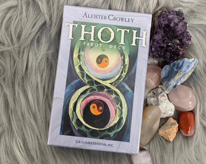 Thoth Tarot Card Deck With Physical Guide Booklet by Aleister Crowley ...
