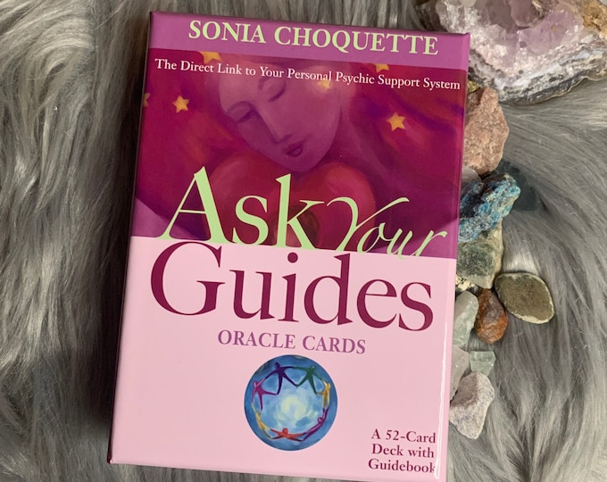 Ask Your Guides Oracle Card Deck With Physical Guidebook by Sonia ...