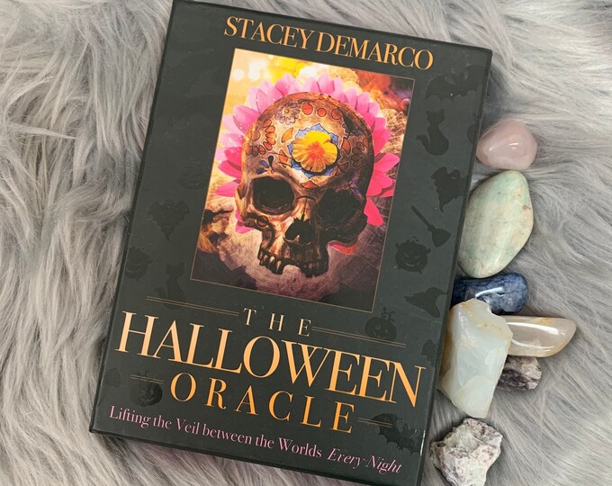 The Halloween Oracle Card Deck and Physical Guidebook Set by Stacey ...