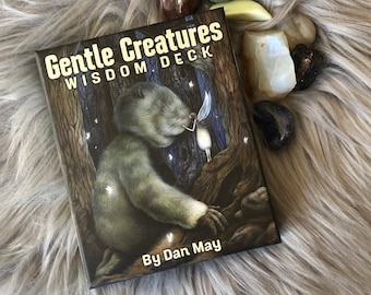 GENTLE CREATURES Wisdom Oracle DECK Cards & Guidebook by Dan May - Etsy