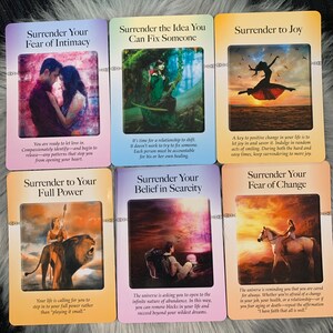 The Power of Surrender Cards With Guidebook by Judith Orloff, M.D. - Etsy