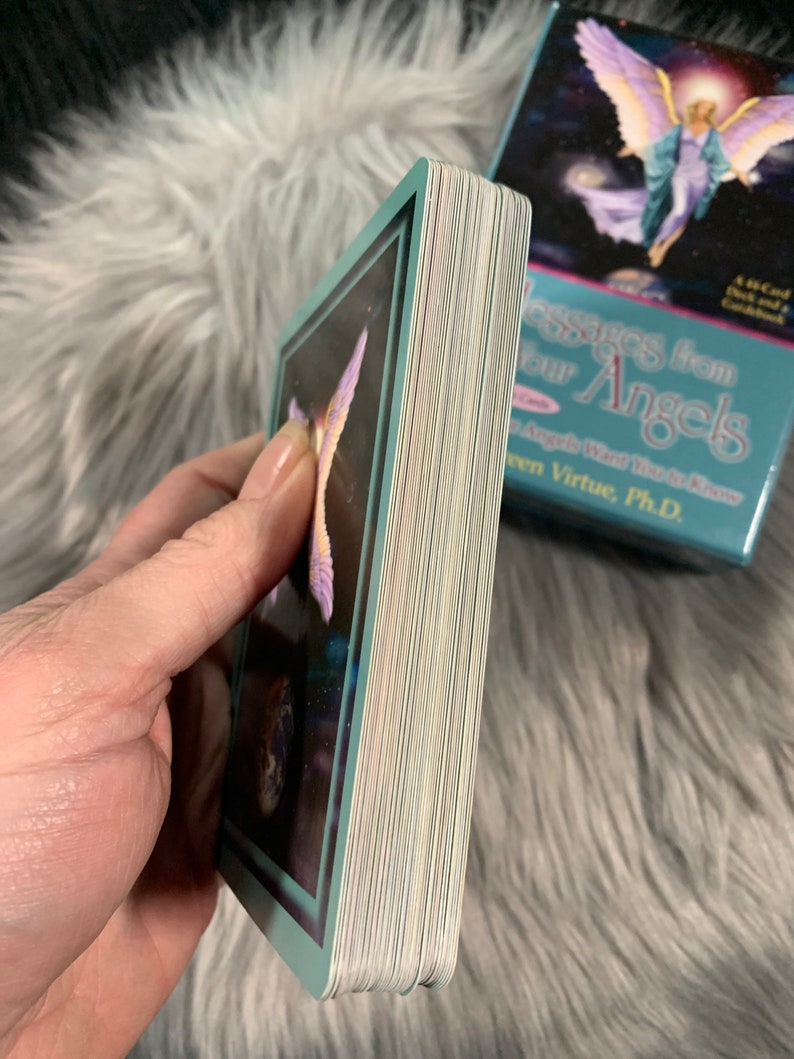 Messages From Your Angels Oracle Cards With Guidebook by - Etsy