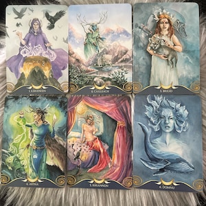 The Goddess Temple Oracle Card Deck and Physical Guidebook Set by Sarah ...
