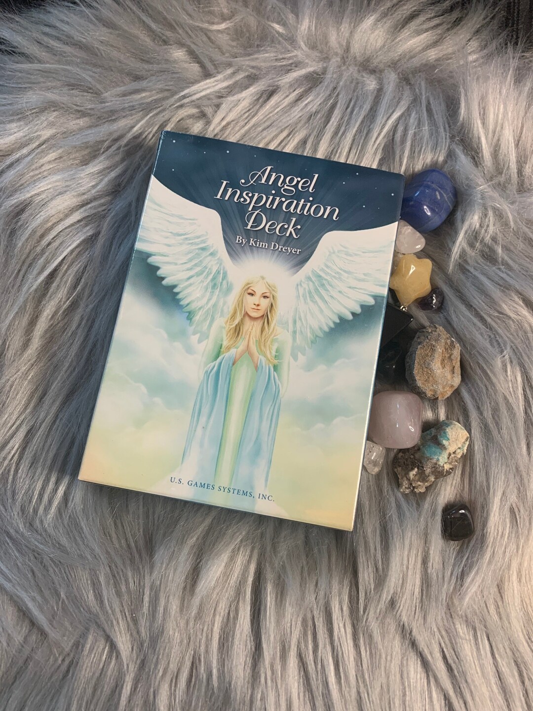 Angel Inspiration Oracle Card Deck and Physical Guidebook by Kim Dreyer ...