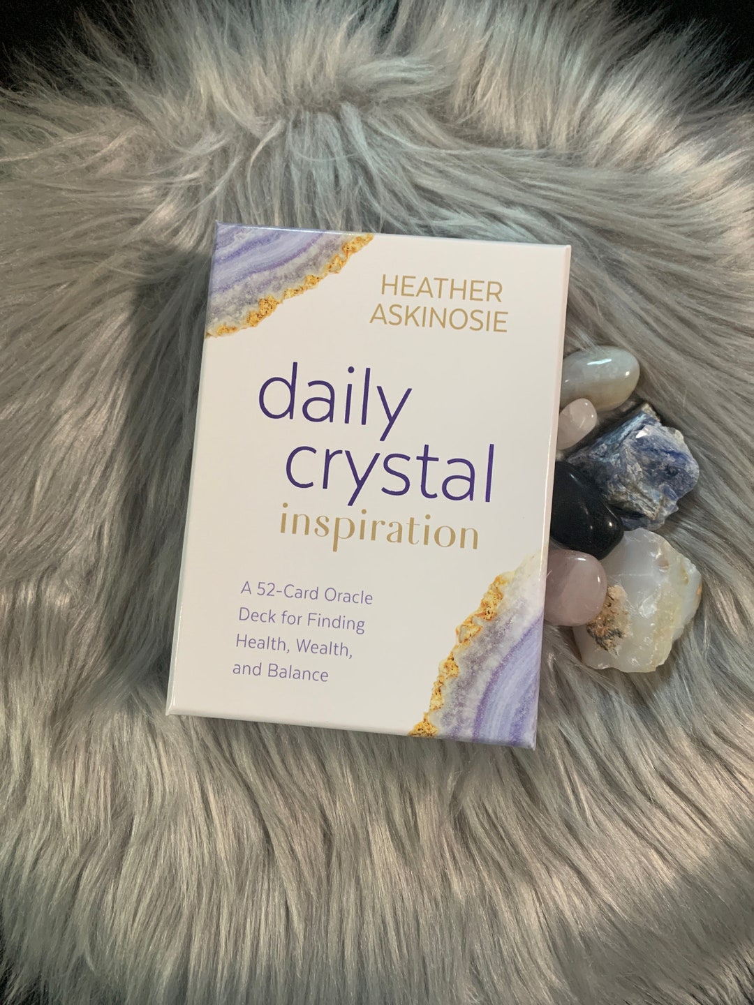 Daily Crystal Inspiration Oracle Deck and Guidebook, by Heather ...