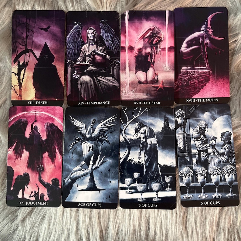 Incubus Tarot Card Deck With Physical Guidebook Included by Davide ...