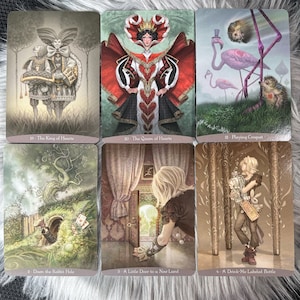 Alice in Wonderland Oracle Card Deck and Physical Guidebook Set by ...