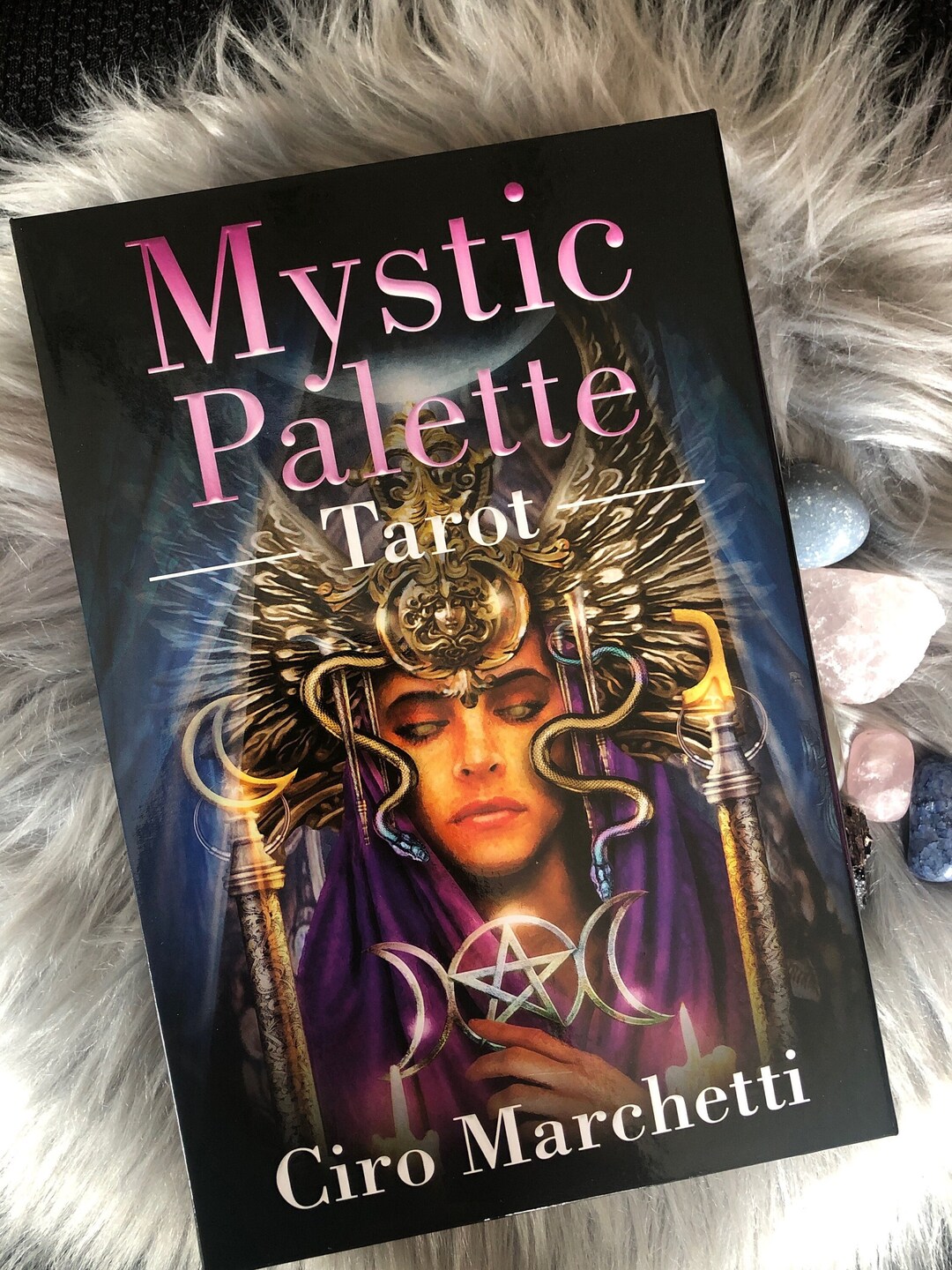 Mystic Palette Tarot Card Deck With Physical Illustrated Color ...