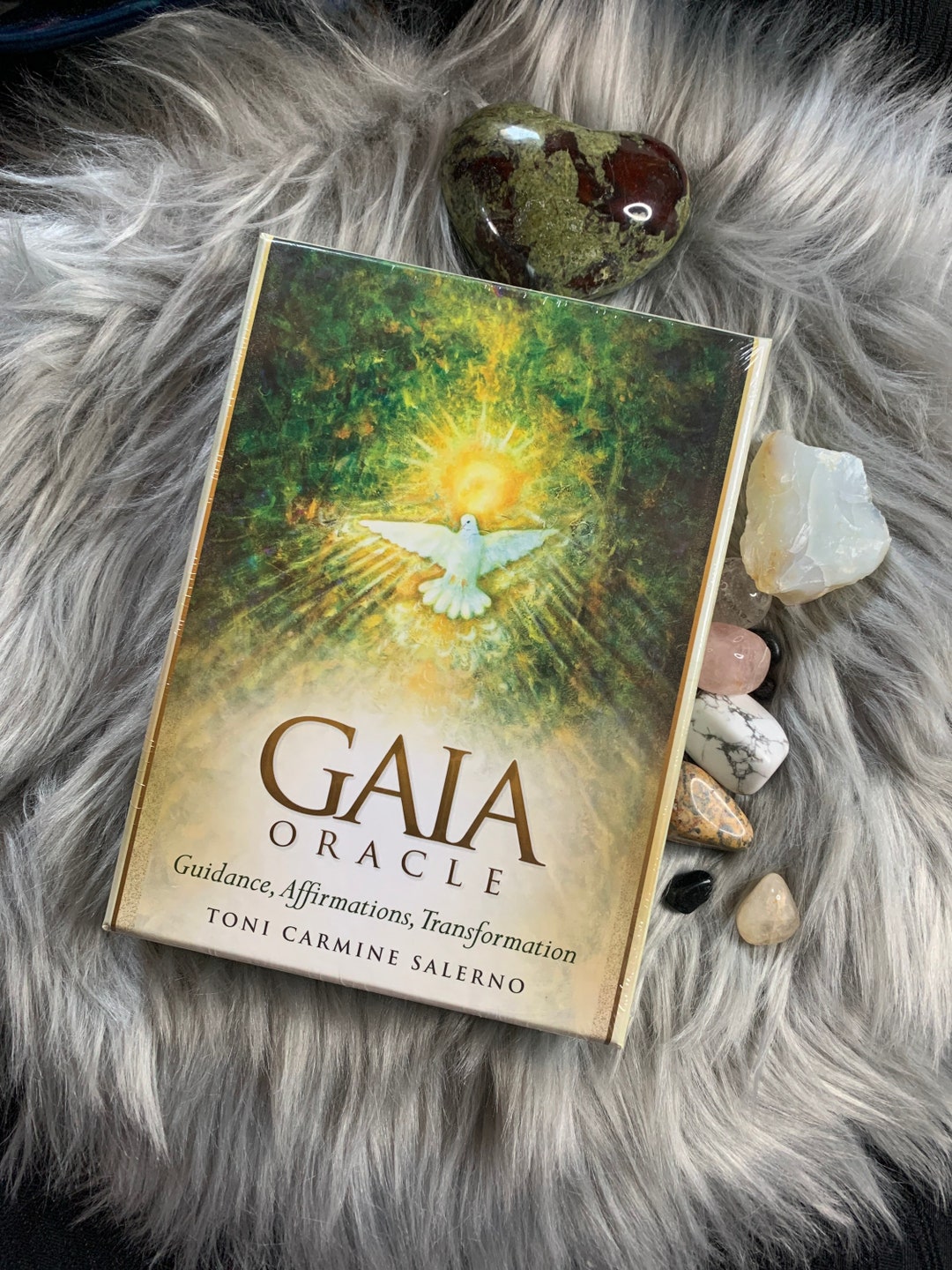 Gaia Oracle Card Deck With Physical Guidebook by Toni Carmine Salerno ...