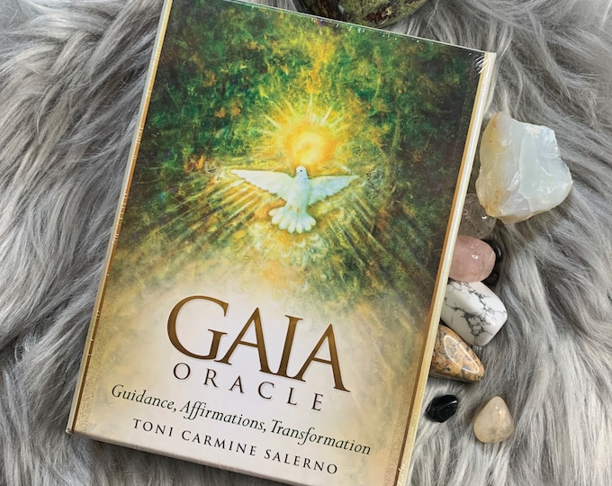 Gaia Oracle Card Deck With Physical Guidebook by Toni Carmine Salerno ...