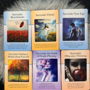 The Power of Surrender Cards With Guidebook by Judith Orloff, M.D. - Etsy