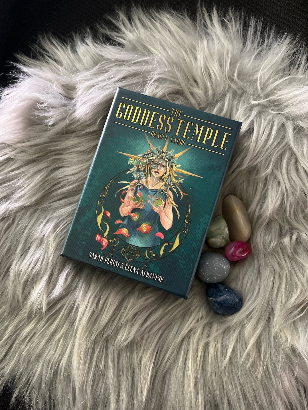The Goddess Temple Oracle Card Deck and Physical Guidebook Set by Sarah ...