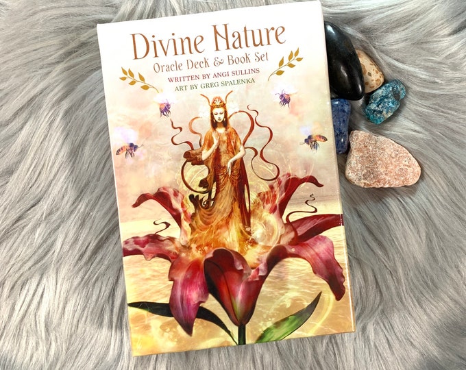 Divine Nature Oracle Card Deck and Guidebook Set - Etsy