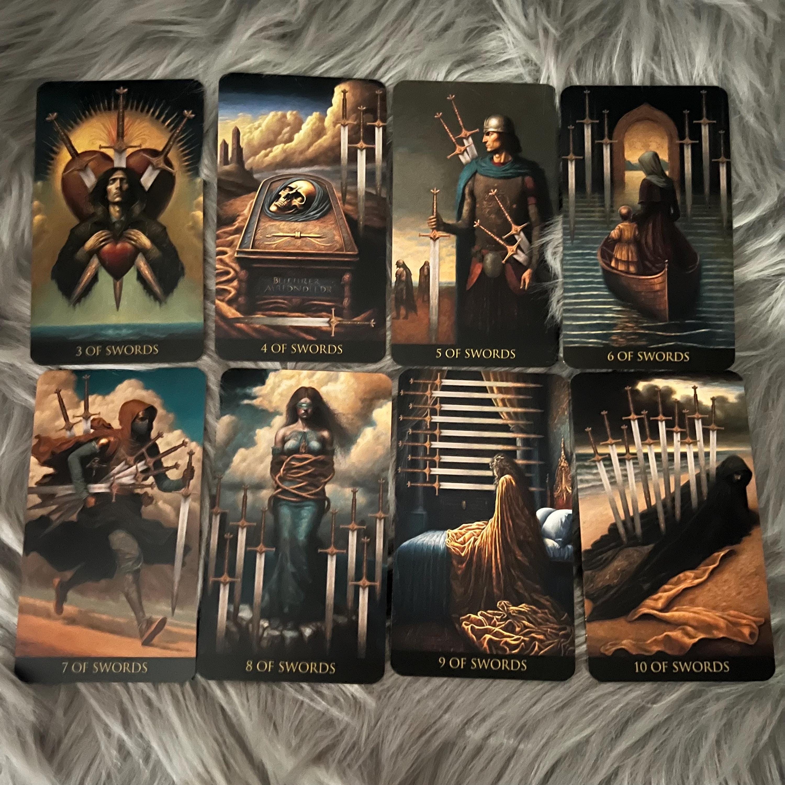 Whispers of Time Tarot Card Deck With Physical Guidebook Included by ...