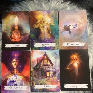 Spellcasting Oracle Cards With Guidebook by Flavia Kate Peters ...