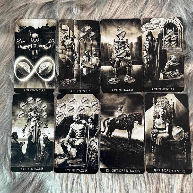 Incubus Tarot Card Deck With Physical Guidebook Included by Davide ...