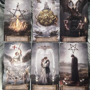 Heaven and Earth Tarot Card Deck With Guidebook - Series 1 - Etsy
