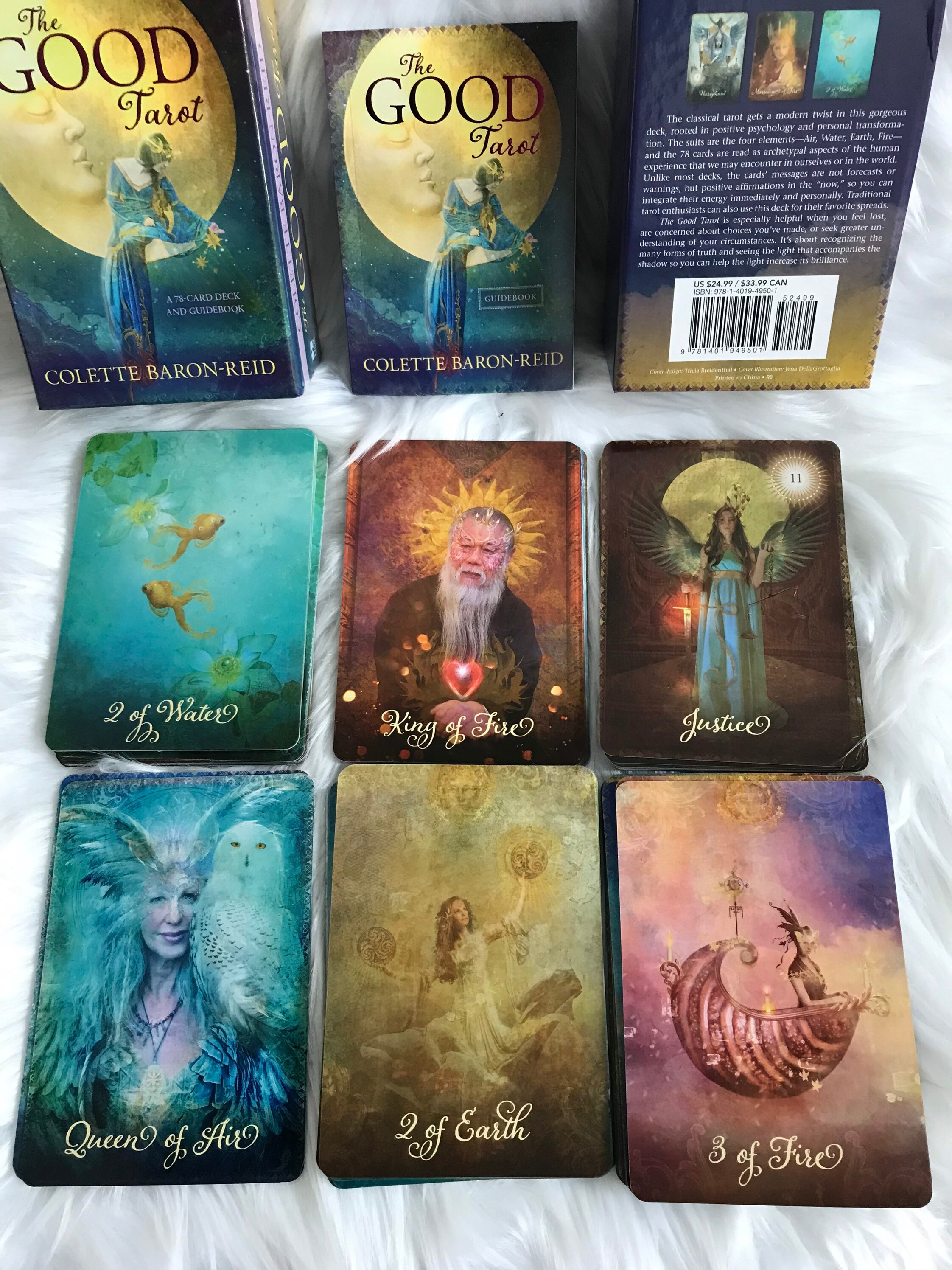 The GOOD Tarot deck and guidebook | Etsy