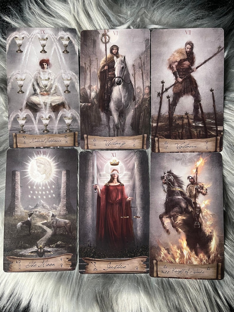 Heaven and Earth Tarot Card Deck With Guidebook - Series 1 - Etsy