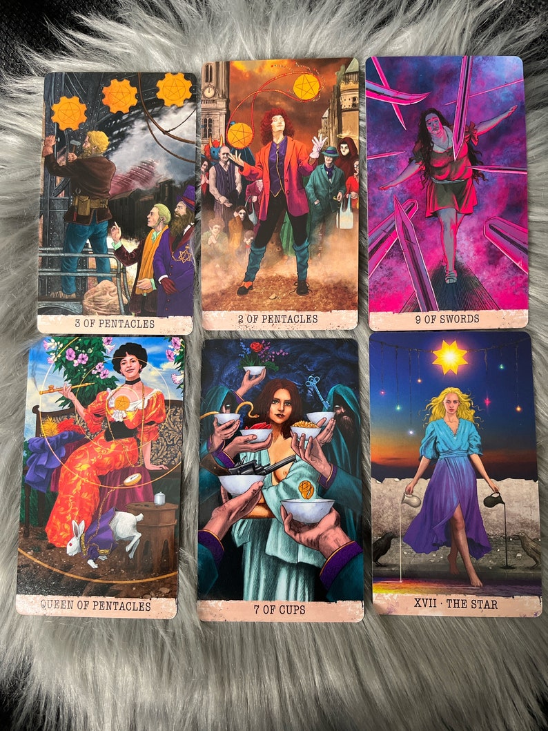 Wanderer's Tarot Card Deck With Physical Guidebook Included by Pierluca ...