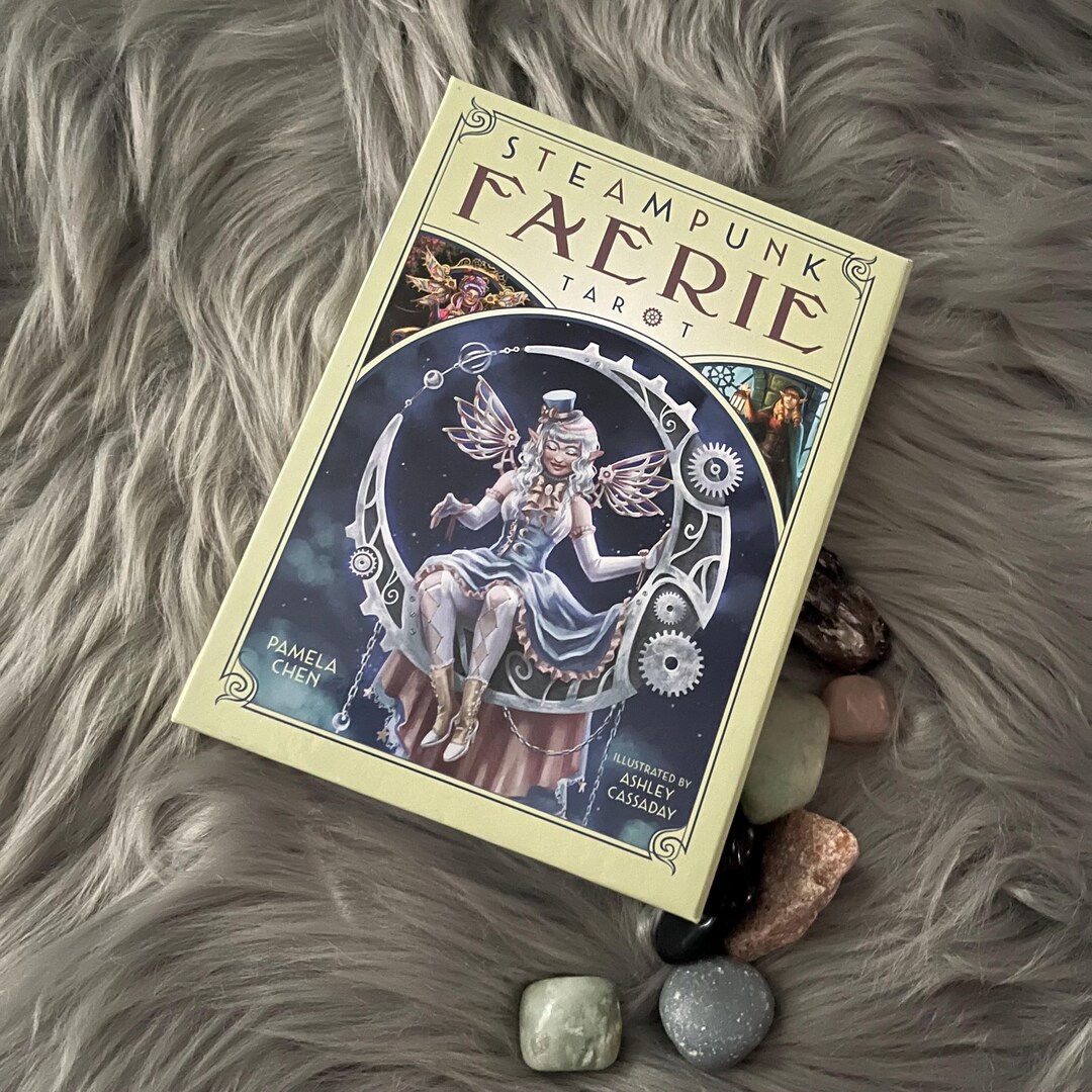 Steampunk Faerie Tarot Card Deck With Illustrated Guidebook - Etsy