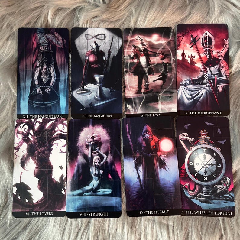 Incubus Tarot Card Deck With Physical Guidebook Included by Davide ...