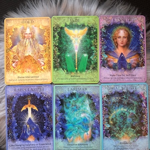 Crystal Angels Oracle Card Deck With Physical Guidebook Included by ...