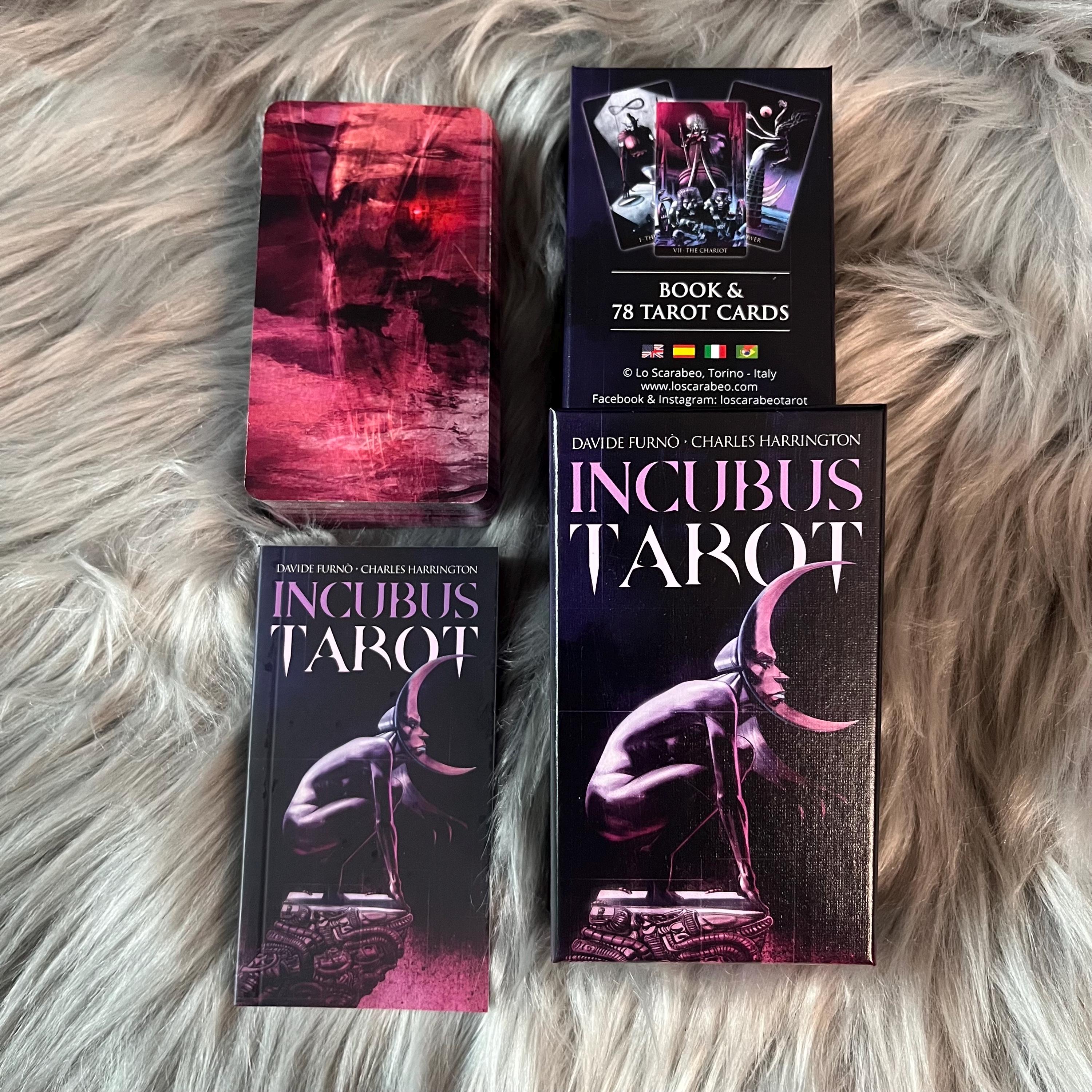 Incubus Tarot Card Deck With Physical Guidebook Included by Davide ...