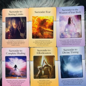 The Power of Surrender Cards With Guidebook by Judith Orloff, M.D. - Etsy