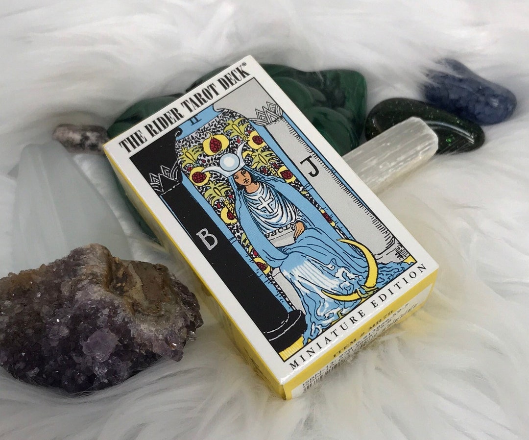The Original Rider Waite Tarot Card Deck (miniature Edition) With ...