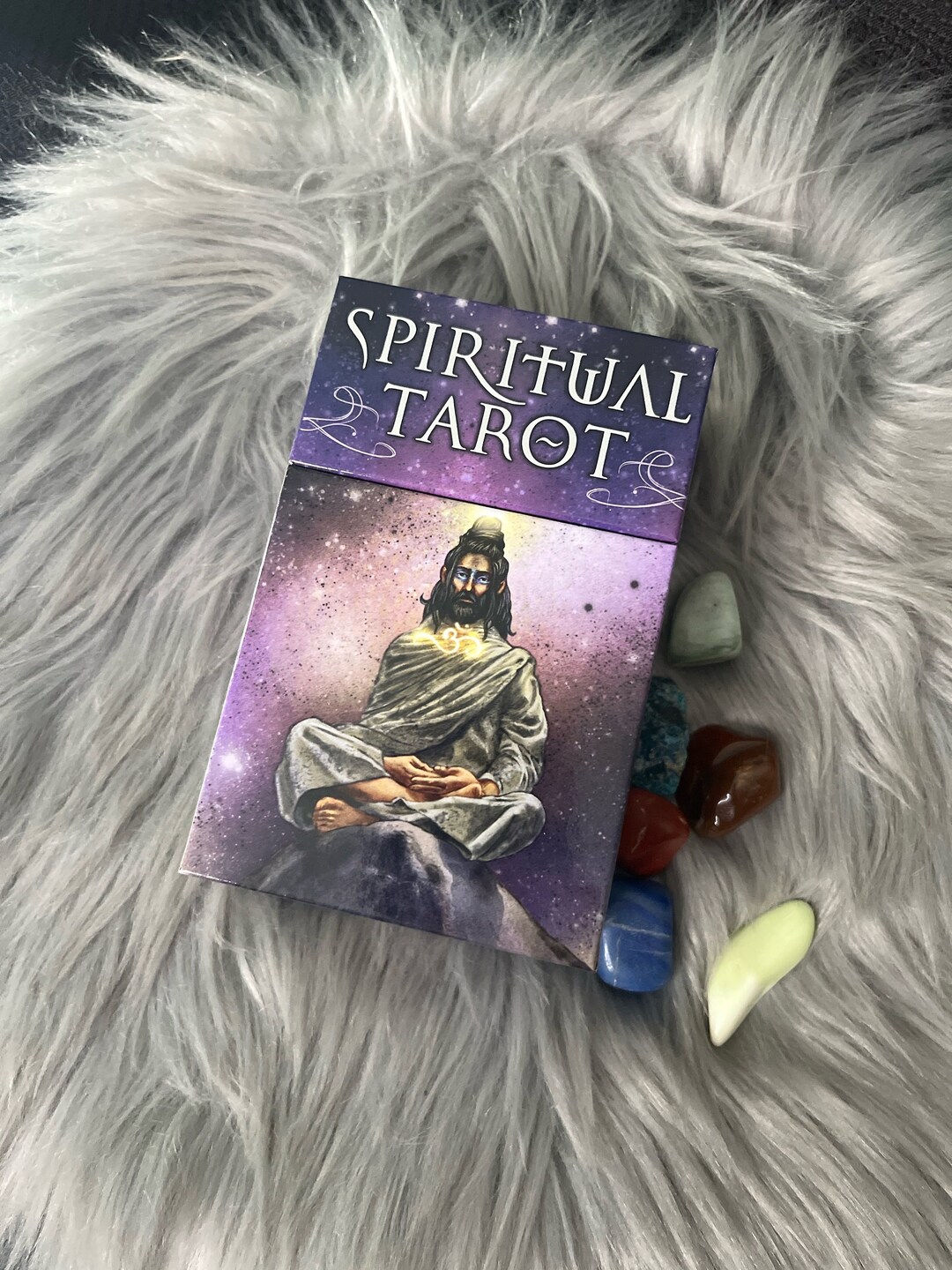 Spiritual Tarot Card Deck With Physical Guidebook Included by Tarika Di ...