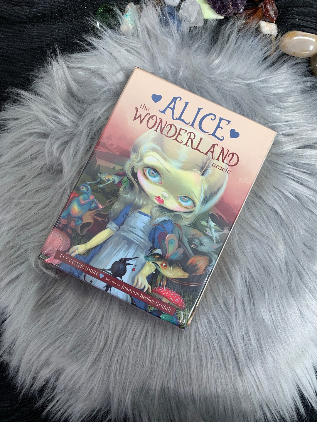Alice: the Wonderland Oracle Card Deck and Physical Guidebook Set by ...