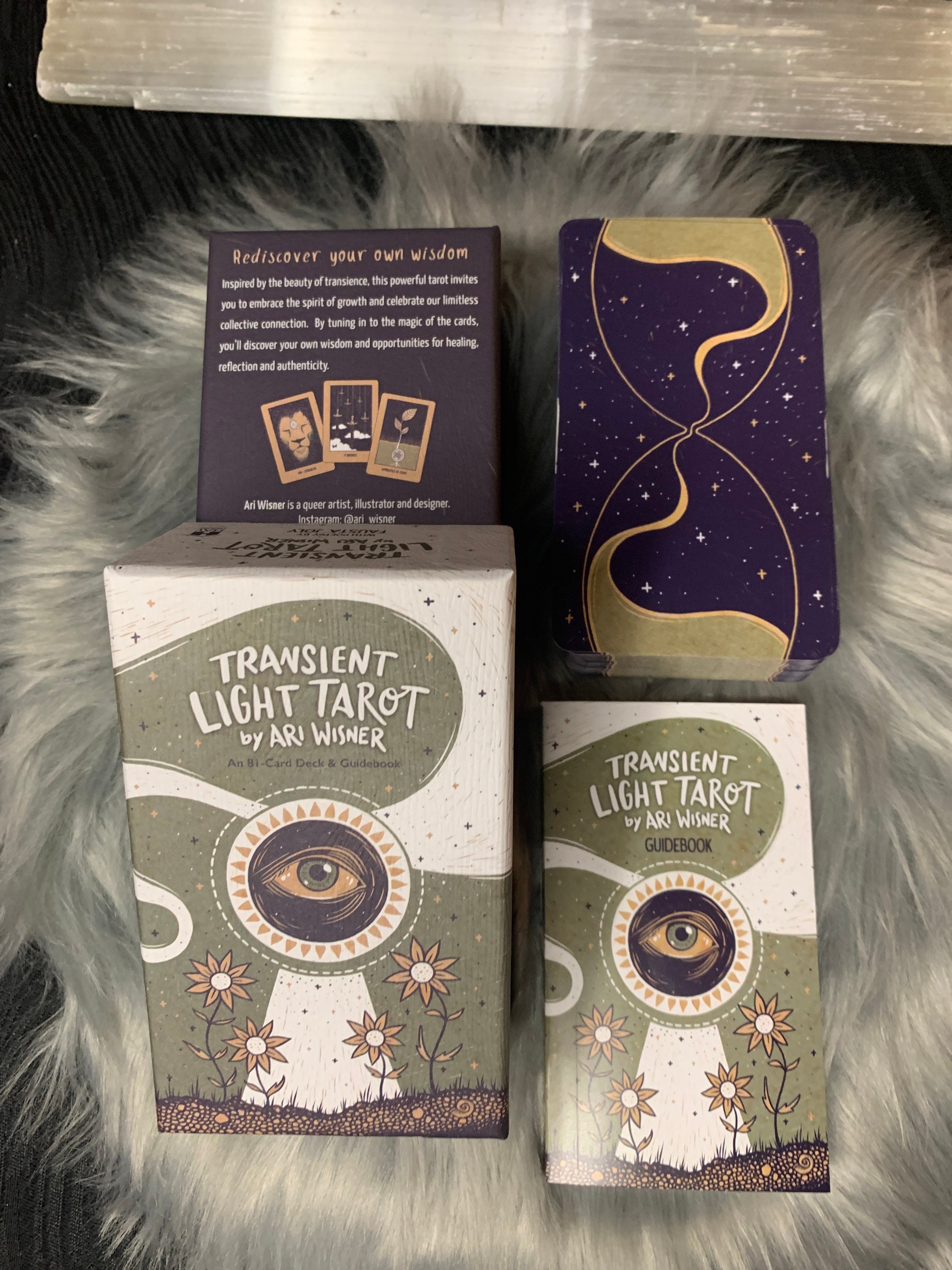 Transient Light Tarot Card Deck and Physical Guidebook by Ari Wisner - Etsy