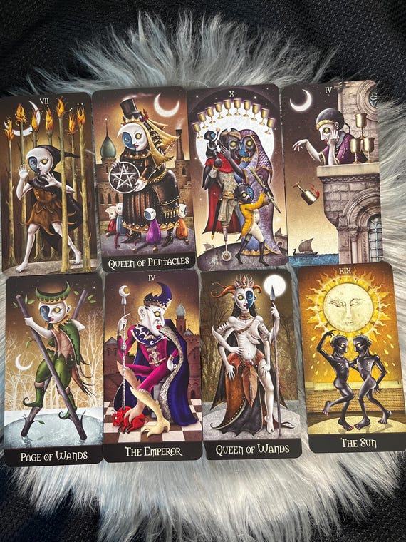 Deviant Moon Tarot Card Meanings
