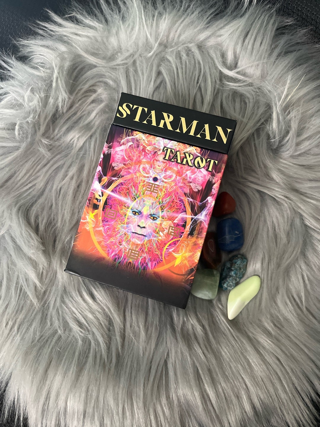 Starman Tarot Card Deck: David Bowie Art, Physical Guidebook - Etsy