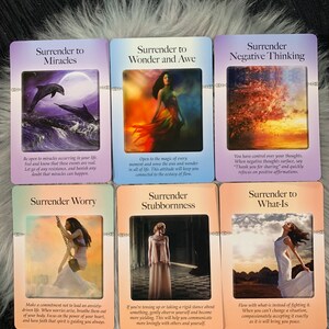 The Power of Surrender Cards With Guidebook by Judith Orloff, M.D. - Etsy