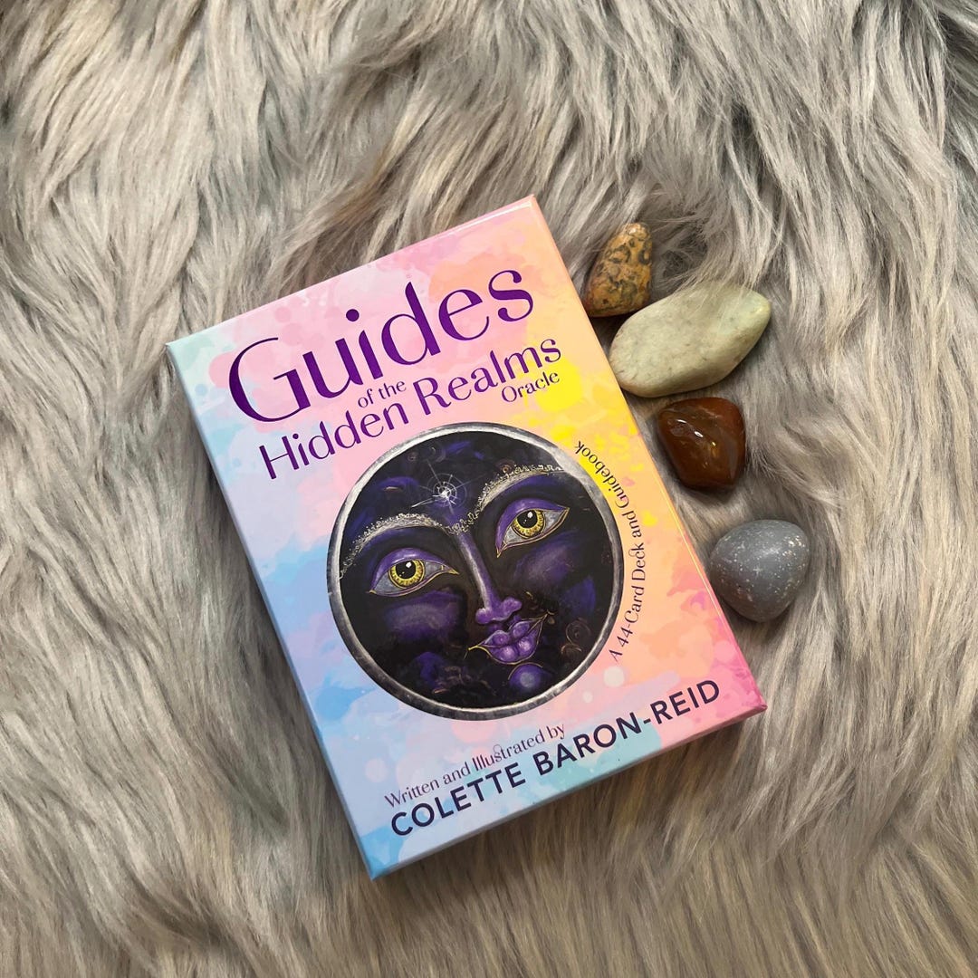Guides of Hidden Realms Oracle Deck With Guidebook by Colette Baron ...