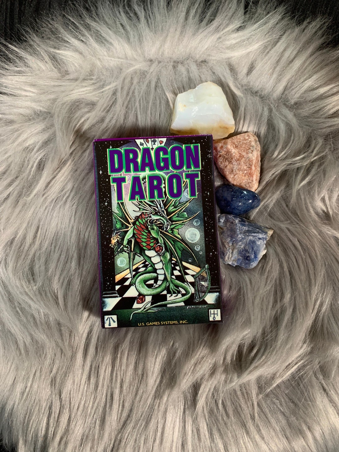 Dragon Tarot Card Deck and Physical Guide Booklet by Peter Pracownik ...